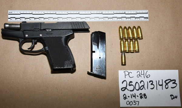 Unregistered Gun Recovered and Four Suspects Arrested After Shots Fired ...