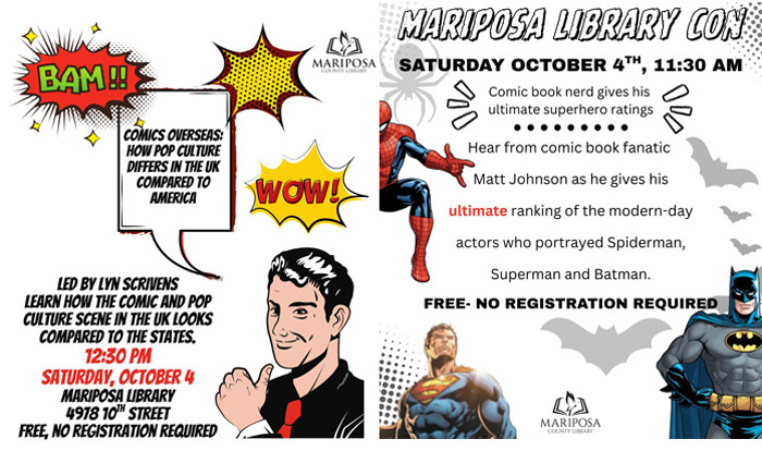 Mariposa County Library Announces First Ever "Library Con" to be Held ...